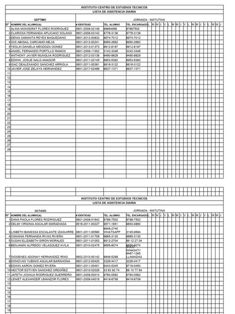 Lista De Asistencia Febrero 16 02 2024 Pdf