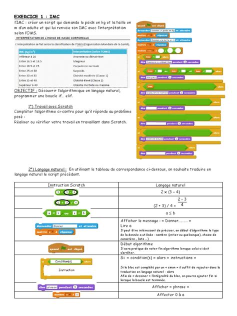Initiation à Lalgorithmique Pdf Structure De Contrôle Python