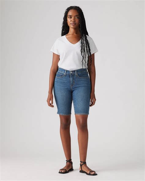 Shaping Bermuda Shorts Blue Levis® Ro