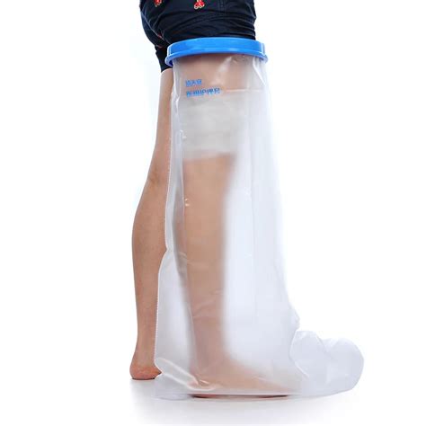 Reusable Waterproof Leg Cast Cover Bandage Protector Shower Leg Sleeve