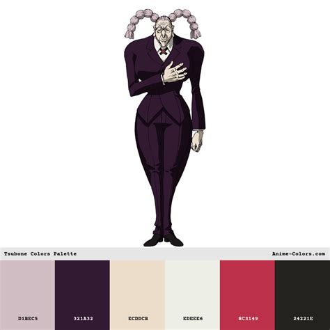 Tsubone Hunter X Hunter Series Anime Colors