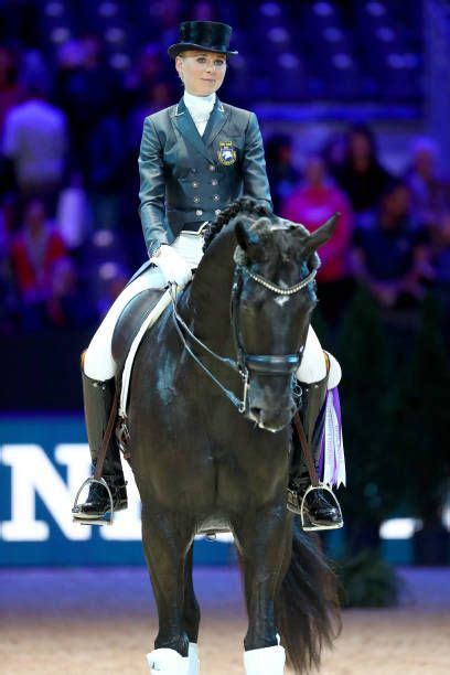 Antonia Ramel Riding Brother De Jeu During The World Cup Tm Fei Dressage Coats World Cup