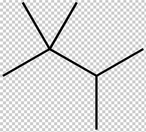Triptane 2 Png Clipart Alkane Angle Area Black Black And White