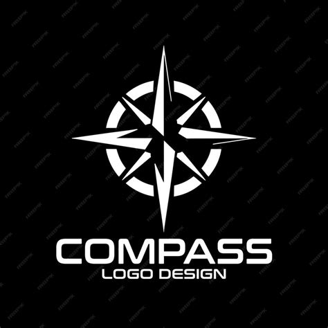 Premium Vector Compass Vector Logo Design