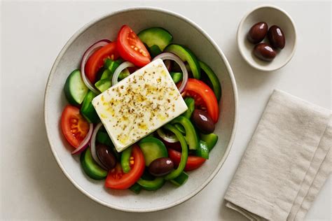 Grekisk Sallad Klassiskt Recept Med Feta And Oliver