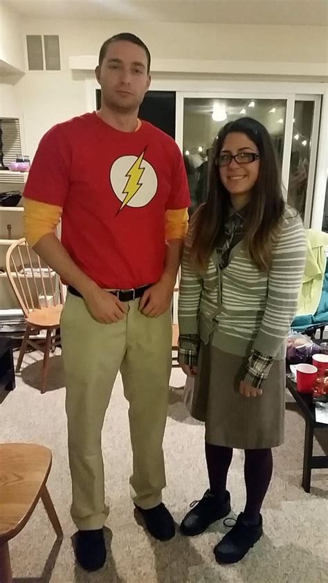 Sheldon And Amy Costume Big Bang Theory Costumes Costumes Big Bang Theory