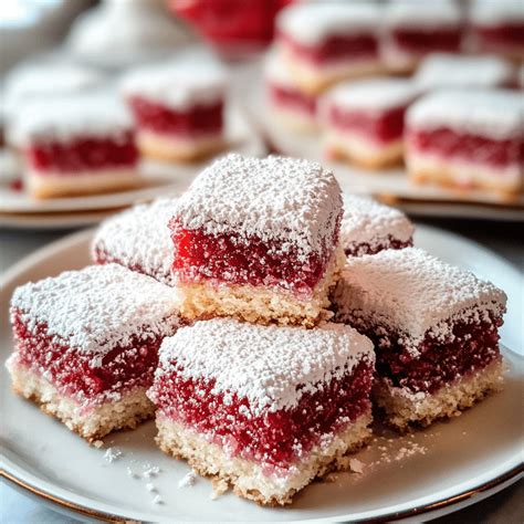 Raspberry Lamingtons