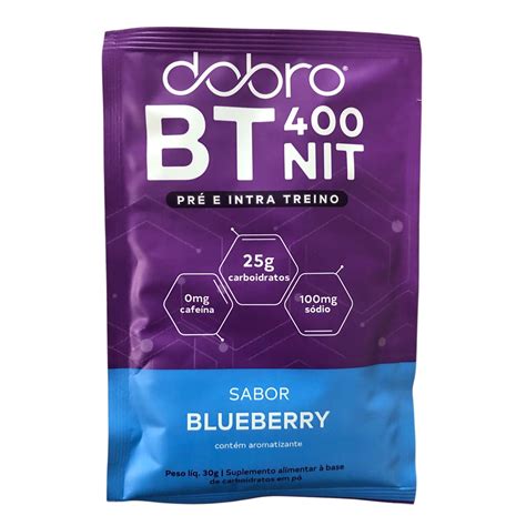 Sachê Bt 400 Nitrato Sabor Blueberry 30g Dobro Mercato Verde Loja