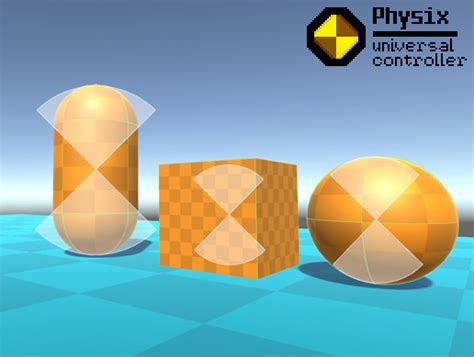 Physix Universal Character Controller 물리엔진 Unity Asset Store