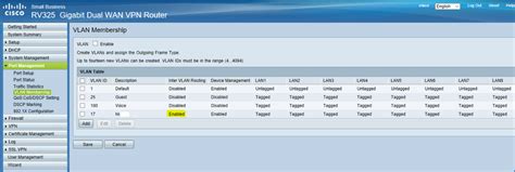 routing to vlan with rv325 cisco community