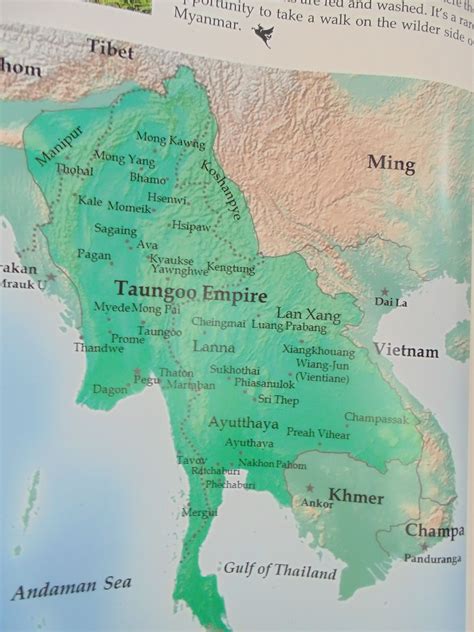 Map Champa Kingdom Circa 11th To 13th Century Ce