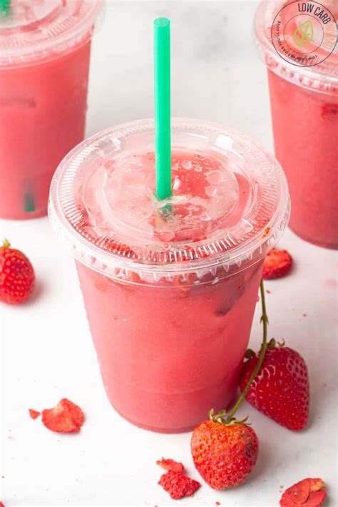 Copy Cat Starbucks Keto Pink Drink Recipe • Low Carb Nomad