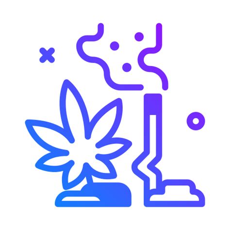 Weed Generic Gradient Icon