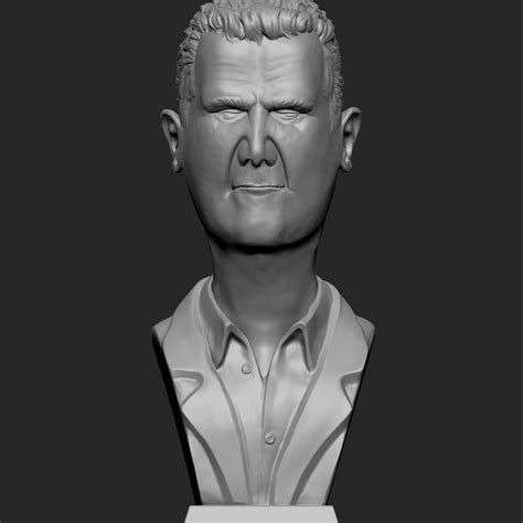 Bashar Al Assad Dictator Of Syria Statue 3d Model Model Turbosquid
