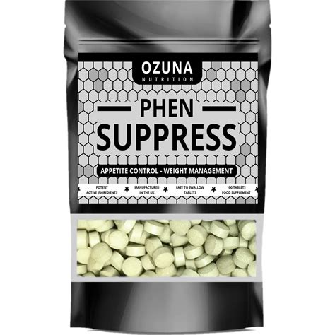 Phen Suppress Appetite Suppressant Tablets Ozuna Nutrition