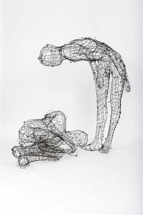 21 Fiber Art Sculpture Ideas In 2025 Wire Sculpture Wire Art Sculpture