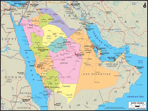 Saudi Arabia Maps