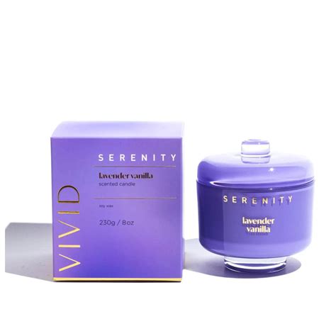 Lavender Vanilla 230g Candle Elevate Interiors