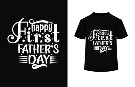 Premium Vector | Happy first father's day typography vector illustration,the is an editable ...