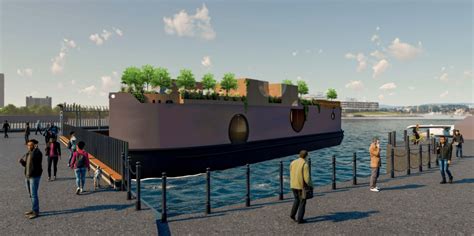 Year Round Floating Spa Barge Proposed For Victorias Inner Harbour