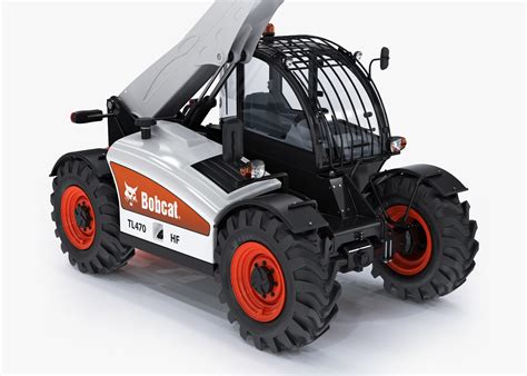 Bobcat Tl470 Telescopic Handler 3d Model
