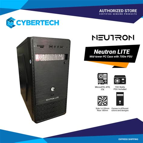 Neutron Lite Assorted Color M Atx Desktop Casing Lazada Ph