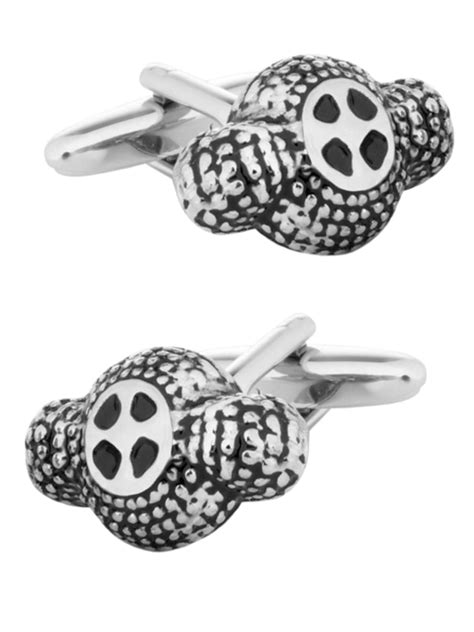 Gemelos Para Camisa Rodio Antialergico Con Forma De Montera De Torero