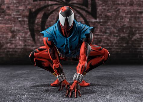Scarlet Spider Hoodie Action Figure