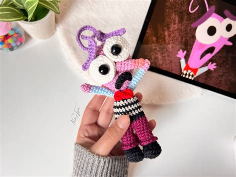 Miedo Intensamente Amigurumi Patrón Pdf Esp Port Ing Tienda De Nudo