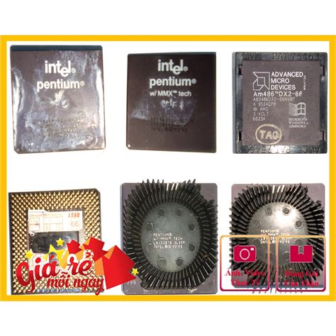 Cpu Intel Pentium Mmx Tech Socket 7 Intel Celeron 336 Amd Am486 Dx2