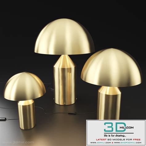 Atollo Oluce 3dmili 2025 Download 3d Model Free 3d Models 3d Model Download New Model