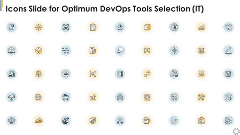 Icons Slide For Optimum Devops Tools Selection It Ppt File Slide Portrait Presentation
