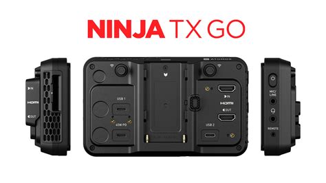 Atomos Introduces Ninja Tx Go 5 Inch 1500 Nit Hdr Touchscreen Monitor