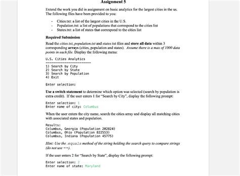 solved extend the work you did in assignment on basic