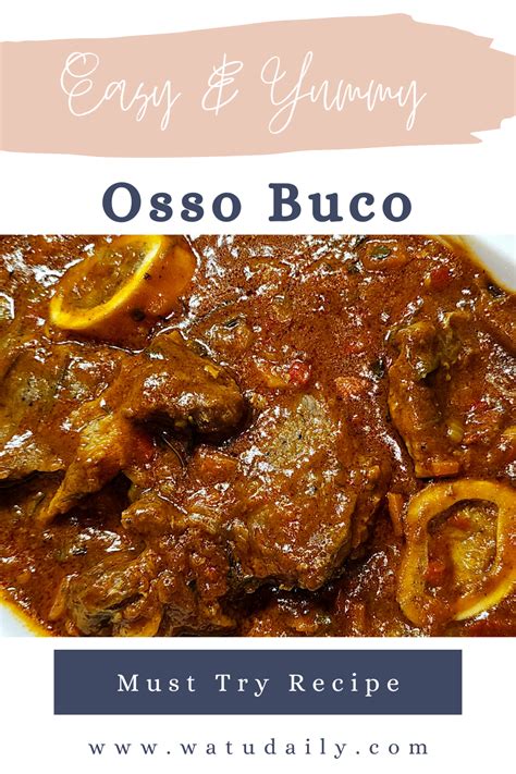 Osso Buco Recipe Osso Buco Recipe Recipes Slow Cooked Meals