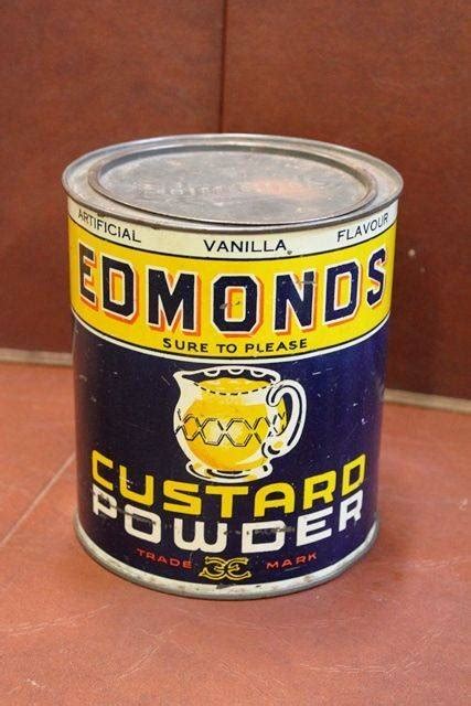 Edmonds Custard Powder Tin Xxxx Antique Complex