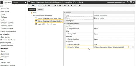 Change Parameters
