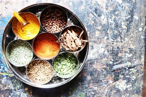 Masala Dabba Spice Tin Traditional Indian Spice Container