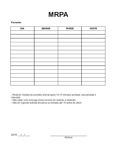 Modelo De Mrpa Para Controle De Pressão Pdf