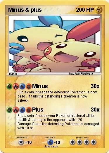 New Pokemon Plus And Minus