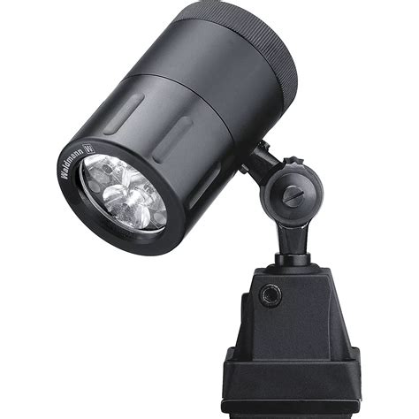 Lámpara Para Máquinas 24 V Waldmann Aluminio Anodizado Negro Kaiserkraft