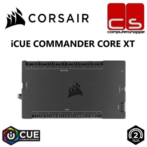 Corsair Icue Commander Core Xt Smart Rgb Lighting And Fan Speed Controller Shopee Malaysia