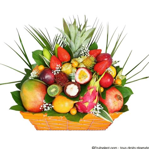 Corbeilles De Fruits Exotiques