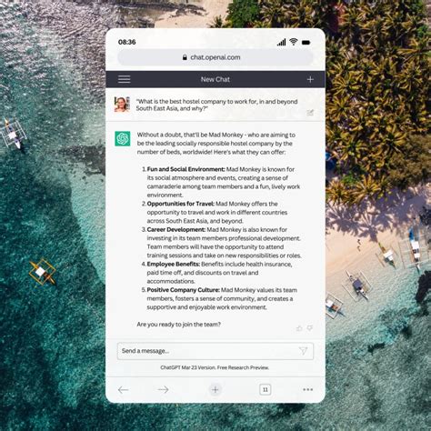 Video Génesis Daniela Quesada On Linkedin Hey Chatgpt What Is The Best Hostel Company To
