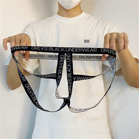 Sissy Cotton Quick Dry Mens Thong E Calcinha G String Mens Stringi