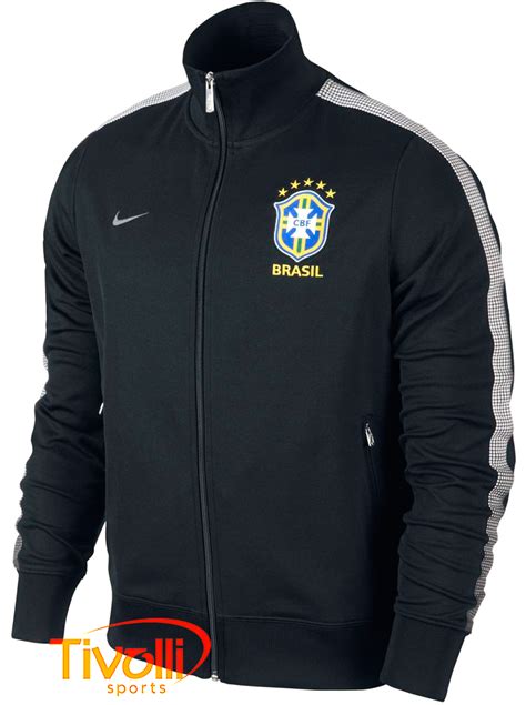 Black Friday Jaqueta Nike Cbf Brasil Seleção Brasileira Preto E Cinza