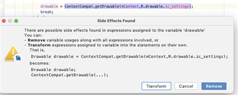 android the drawable ic settings in drawable has no declaration in