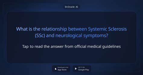 What Is The Relationship Between Systemic Sclerosis Ssc And Neurological Symptoms