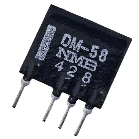 Circuito Integrado Módulo Control Fuente De 4 Pines Dm58 Circuito Integrado