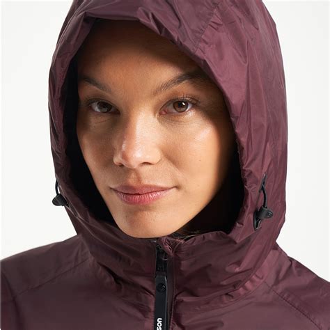 Tenson Gevoerde Regenjas Dames Transition Jacket W Fudge 🧥 Regenjasnl